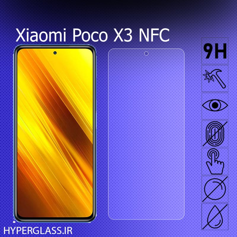 گلس محافظ صفحه نمایش نانو بلک اورجینال گوشی شیاومی Xiaomi Poco X4 Pro